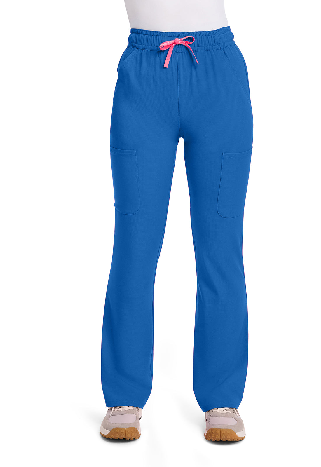 Med Couture AMP MC104 Women's High Rise 4-Pocket Flare Pants Royal ...