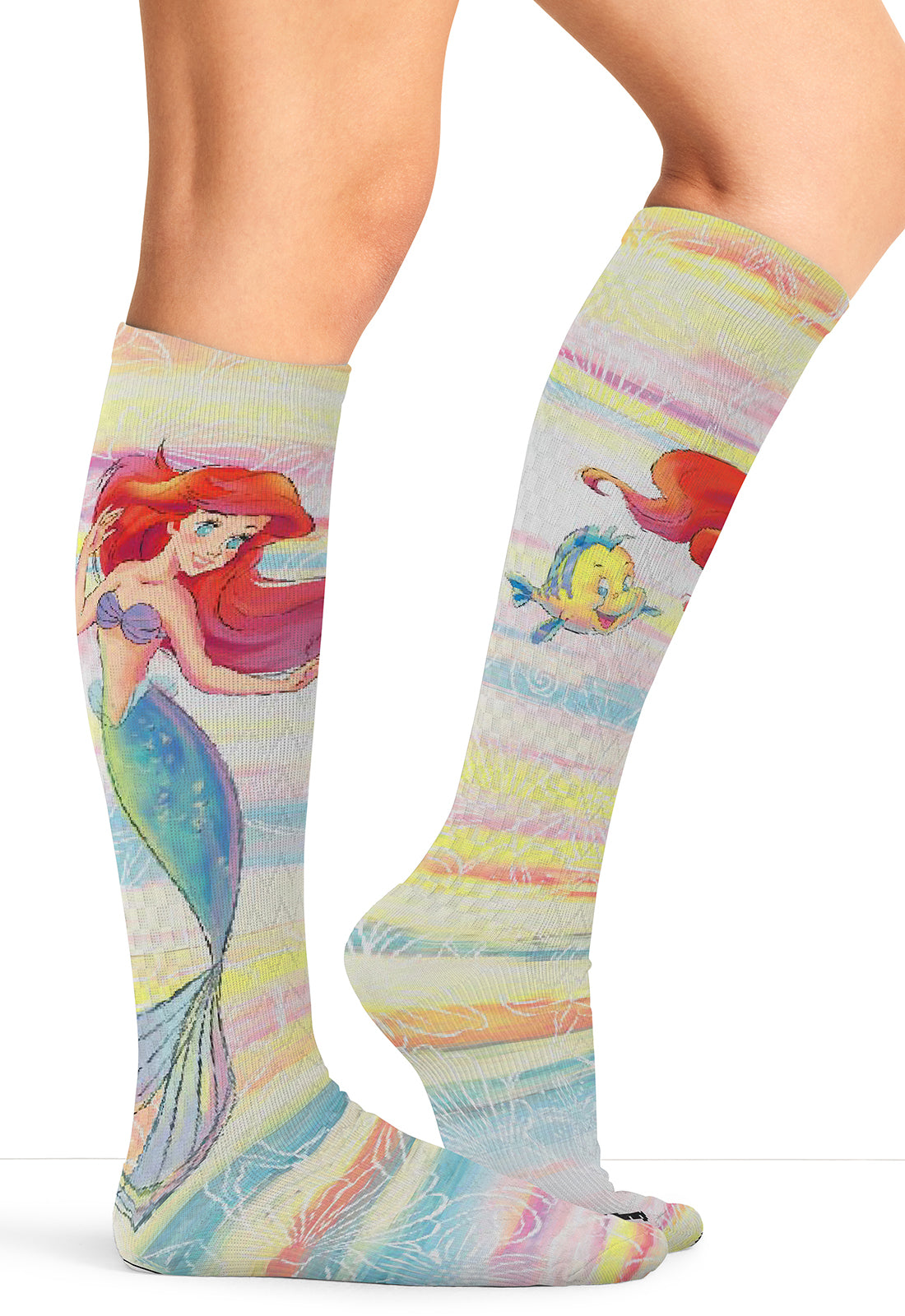 Legwear TCOMFORTSUPPOR Knee High 8-15Mmhg Compression Socks Ariel Worl ...