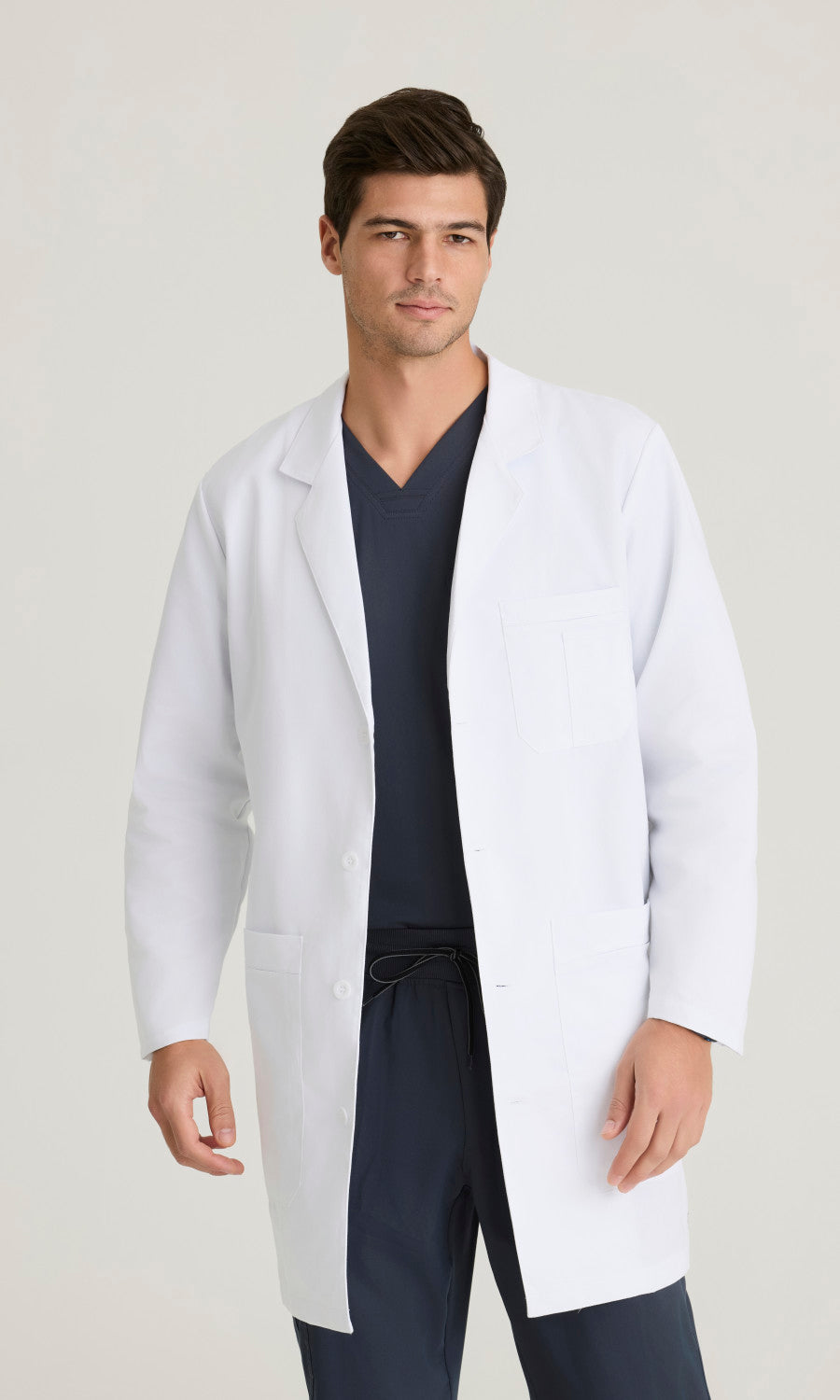 Barco Grey's Anatomy 0914 Noah Lab Coat White – Lab Coats – Med Threads